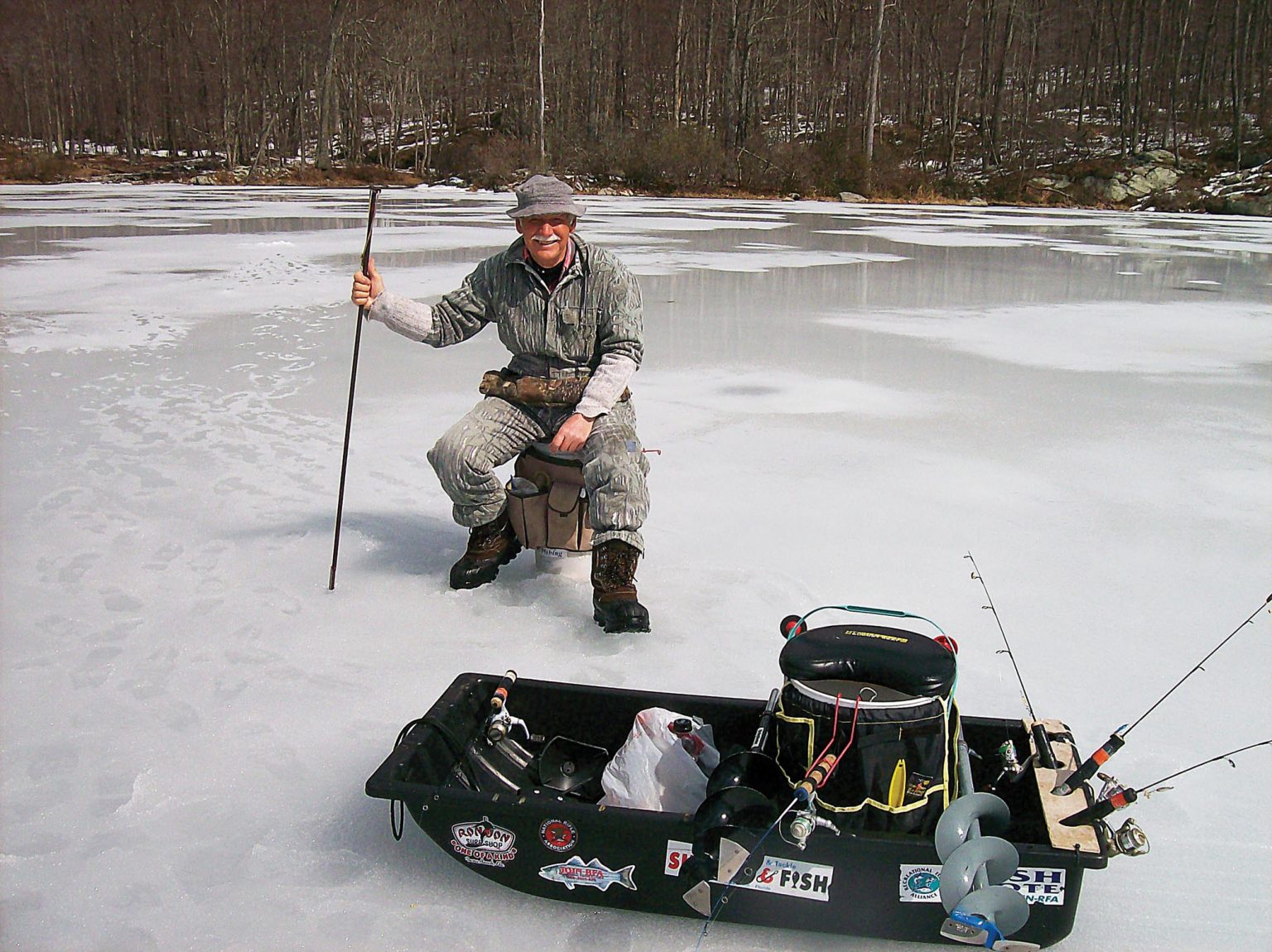 Step onto the ice and catch tonight’s dinner - Backwoods Home Magazine