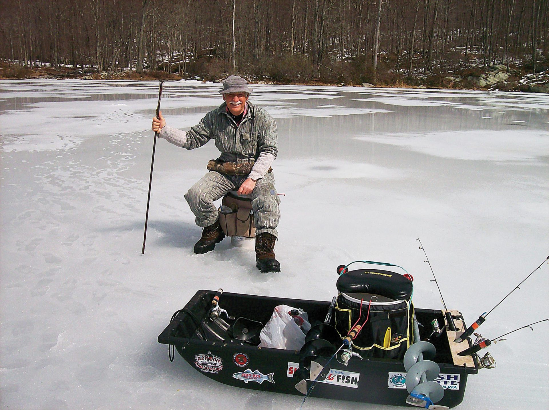 Step onto the ice and catch tonight’s dinner - Backwoods Home Magazine