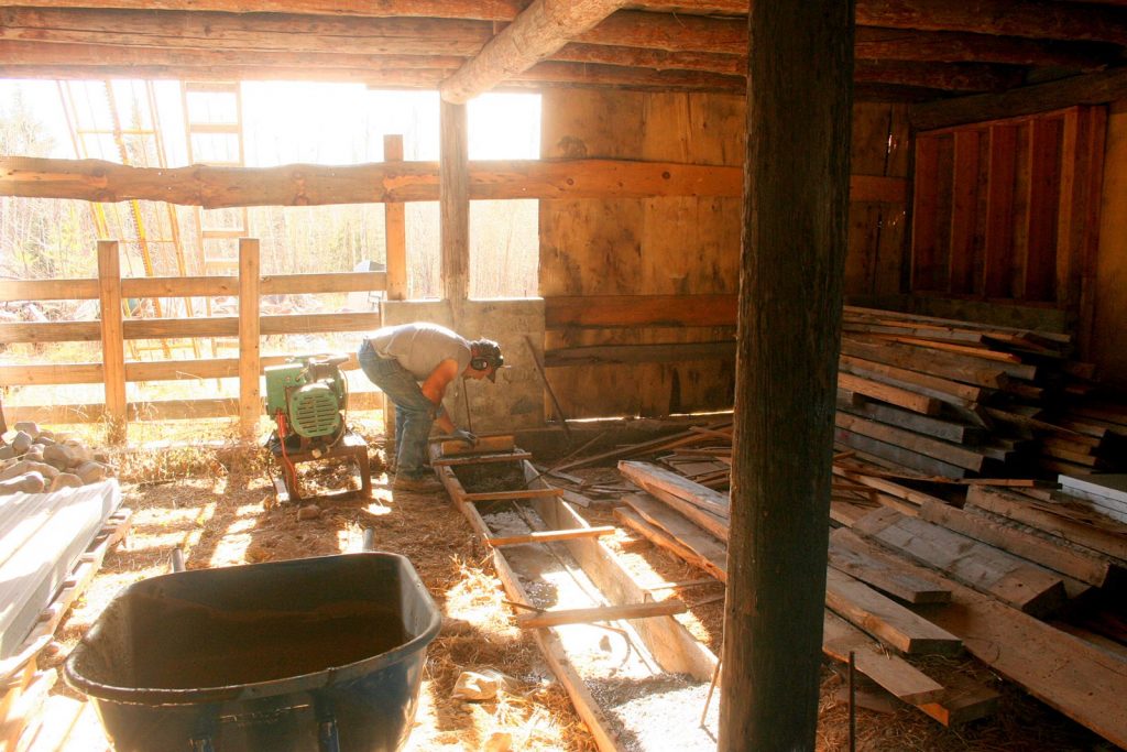 With unseasonable warm weather, we’re getting a lot done.