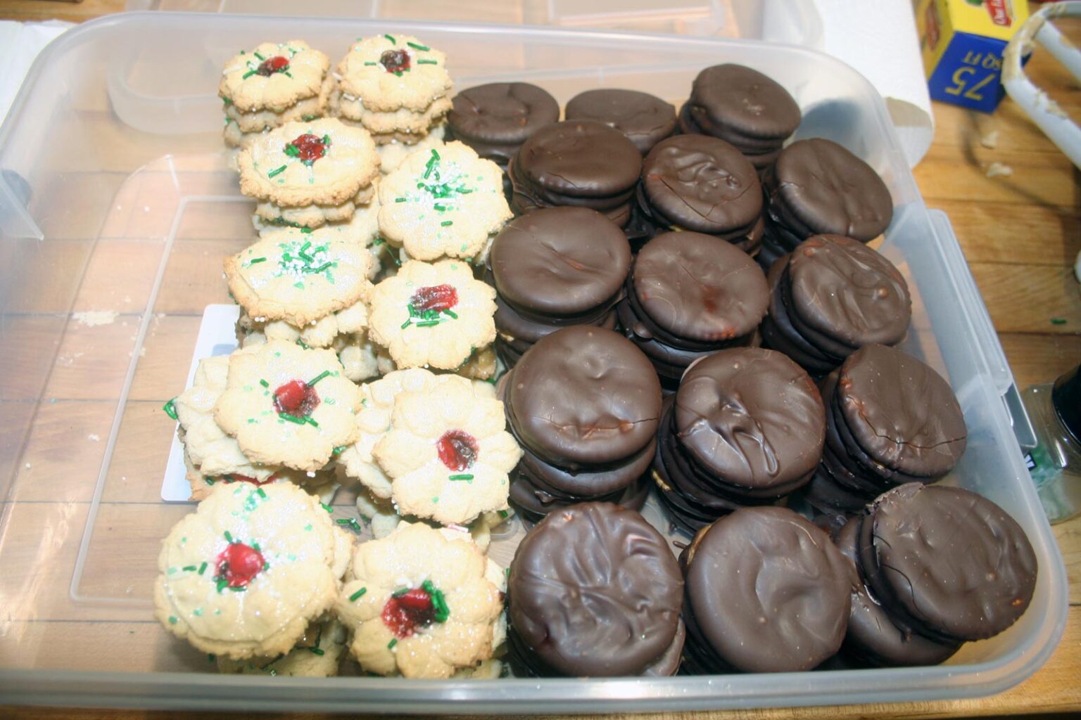 It’s cookie making time on the homestead