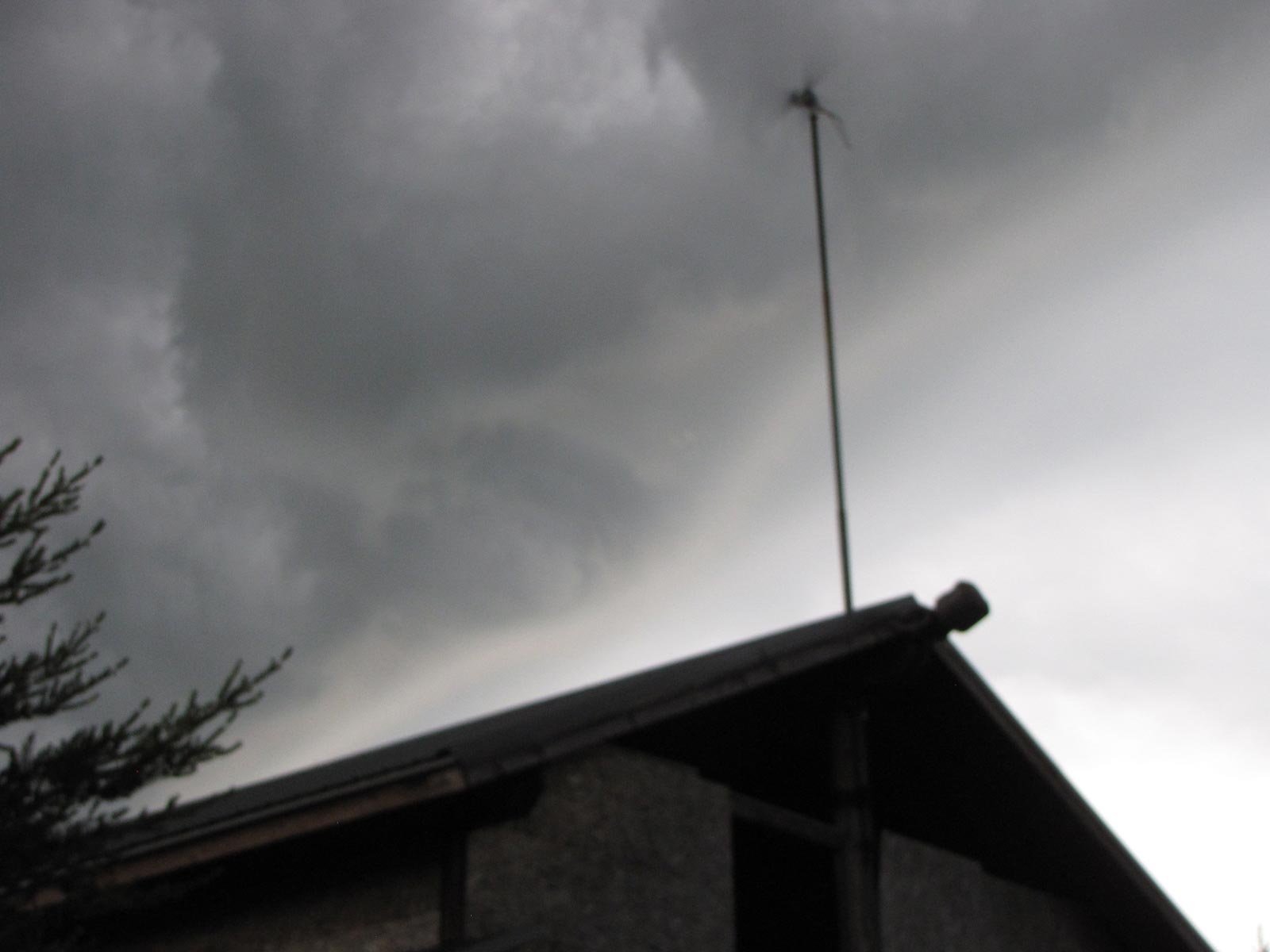 Wow, we had a nasty storm yesterday