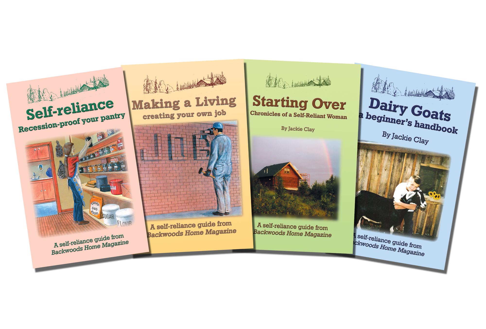 Self-Reliance Guide Book Set | Backwoods Home Magazine