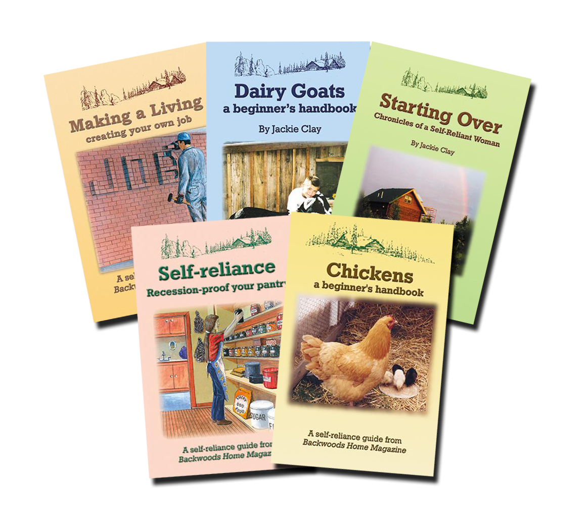 Self-Reliance Guide Book Set | Backwoods Home Magazine