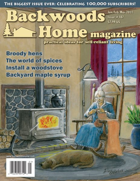 Issue #187: Jan/Feb/Mar 2022 | Backwoods Home Magazine